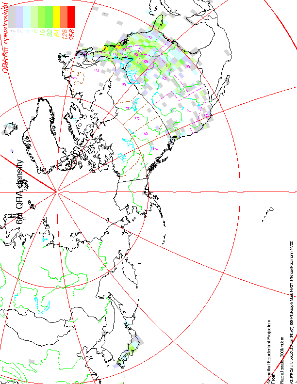 UKSMG QRA Density Maps - USA & Japan